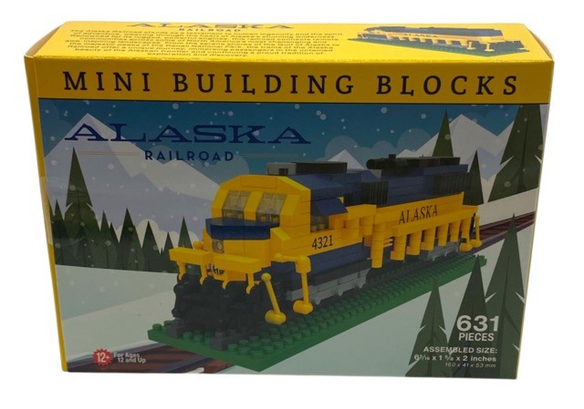 Toy/Mini Building Blocks | Alaska Railroad Gift Shop
