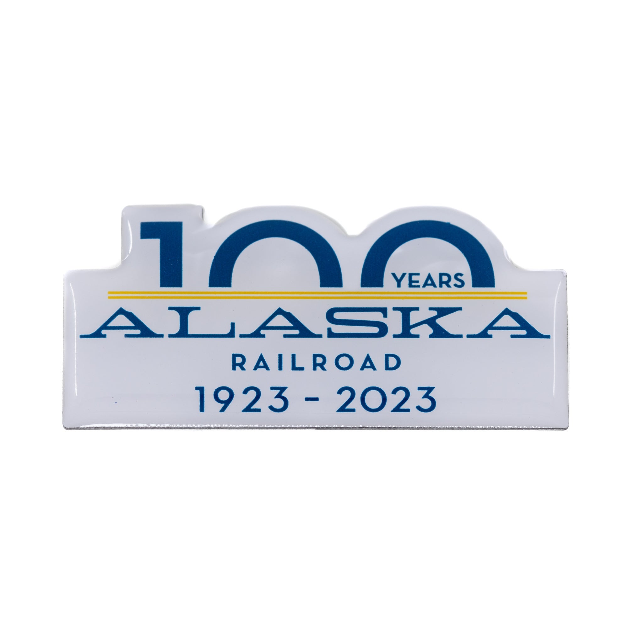 Pin/100 Year Logo | Alaska Railroad Gift Shop