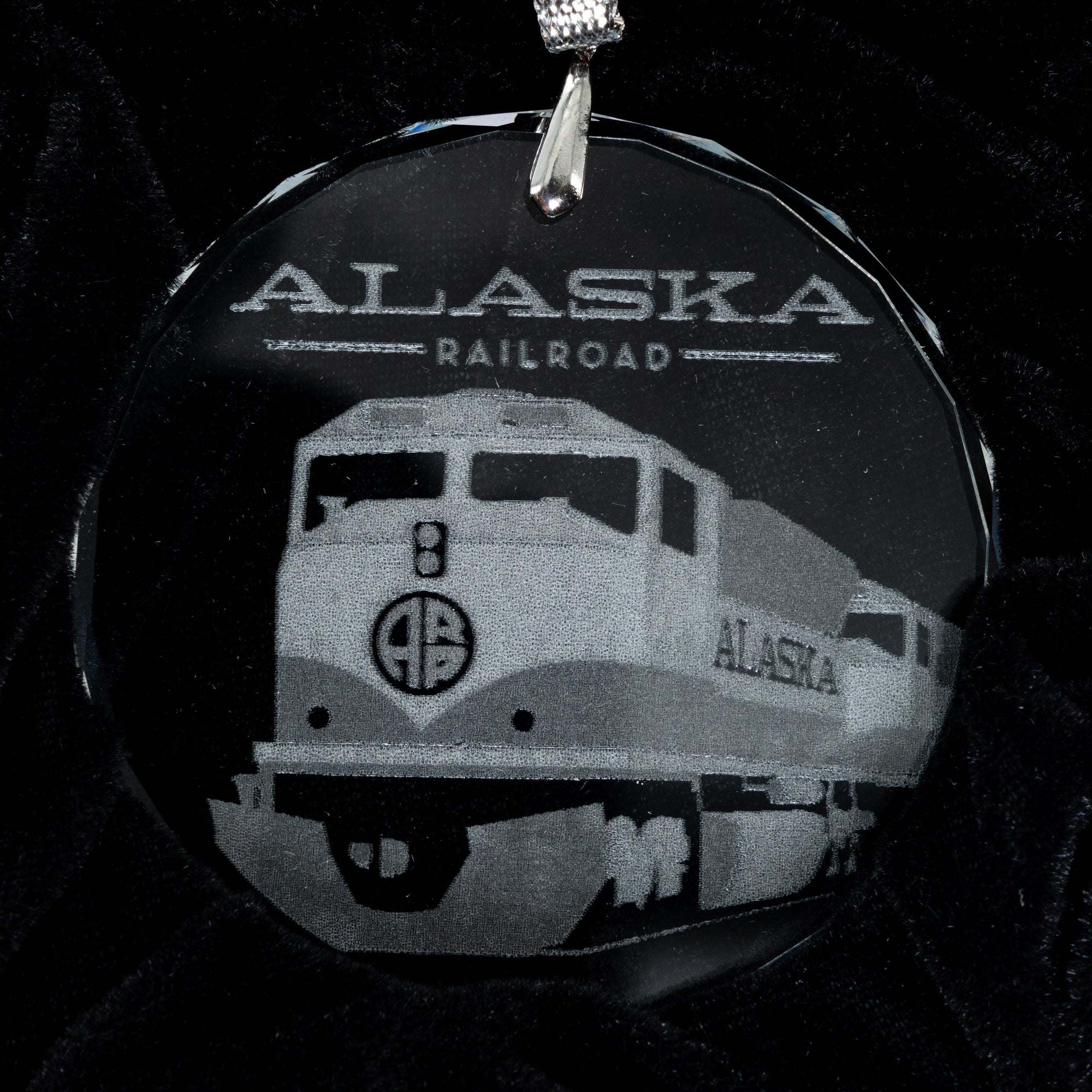 Ornament/Glass/Engine | Alaska Railroad Gift Shop
