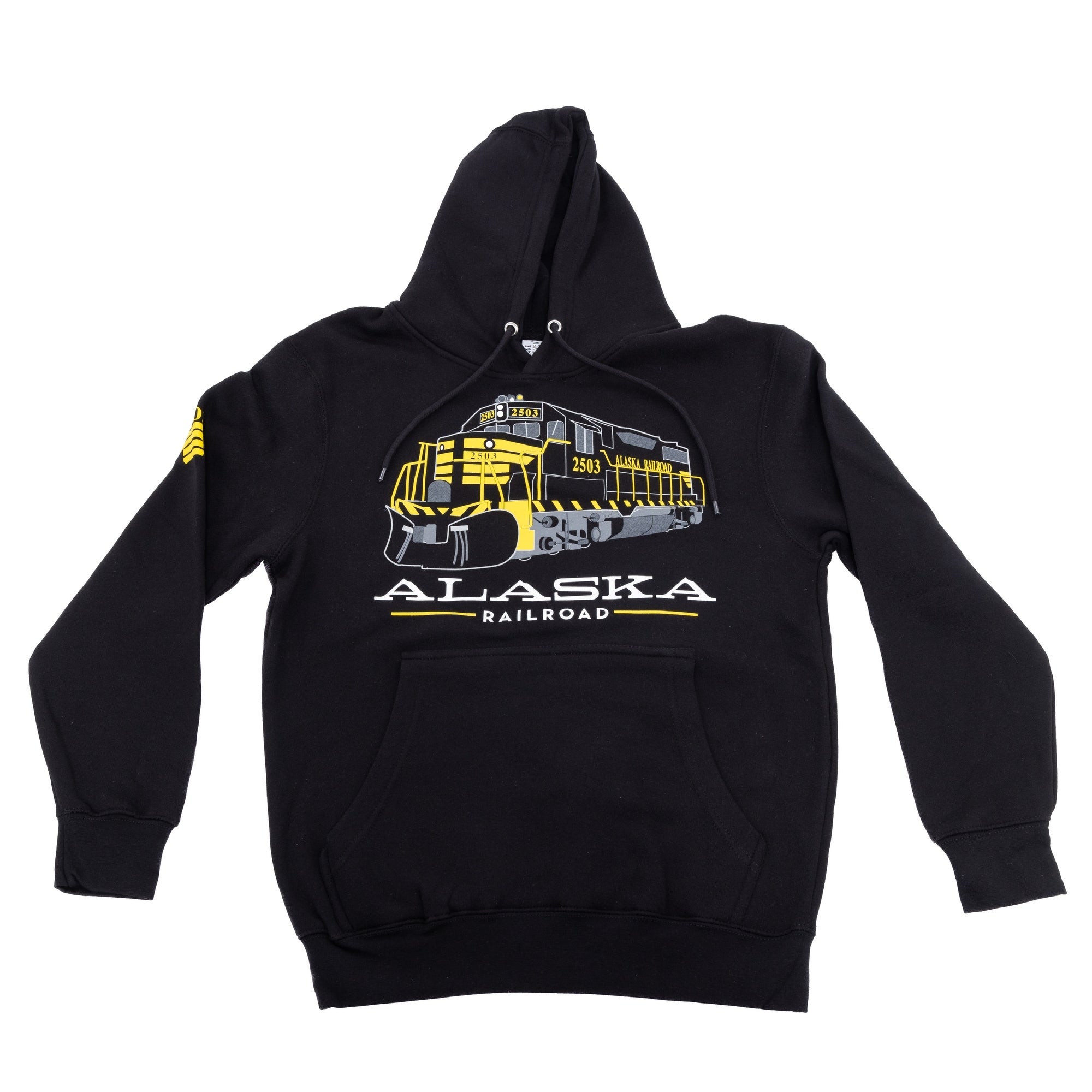 Sweatshirt/Blk/Federal Loco/M | Alaska Railroad Gift Shop
