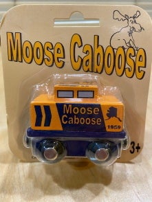 Toy/Moose Caboose/Wooden | Alaska Railroad Gift Shop