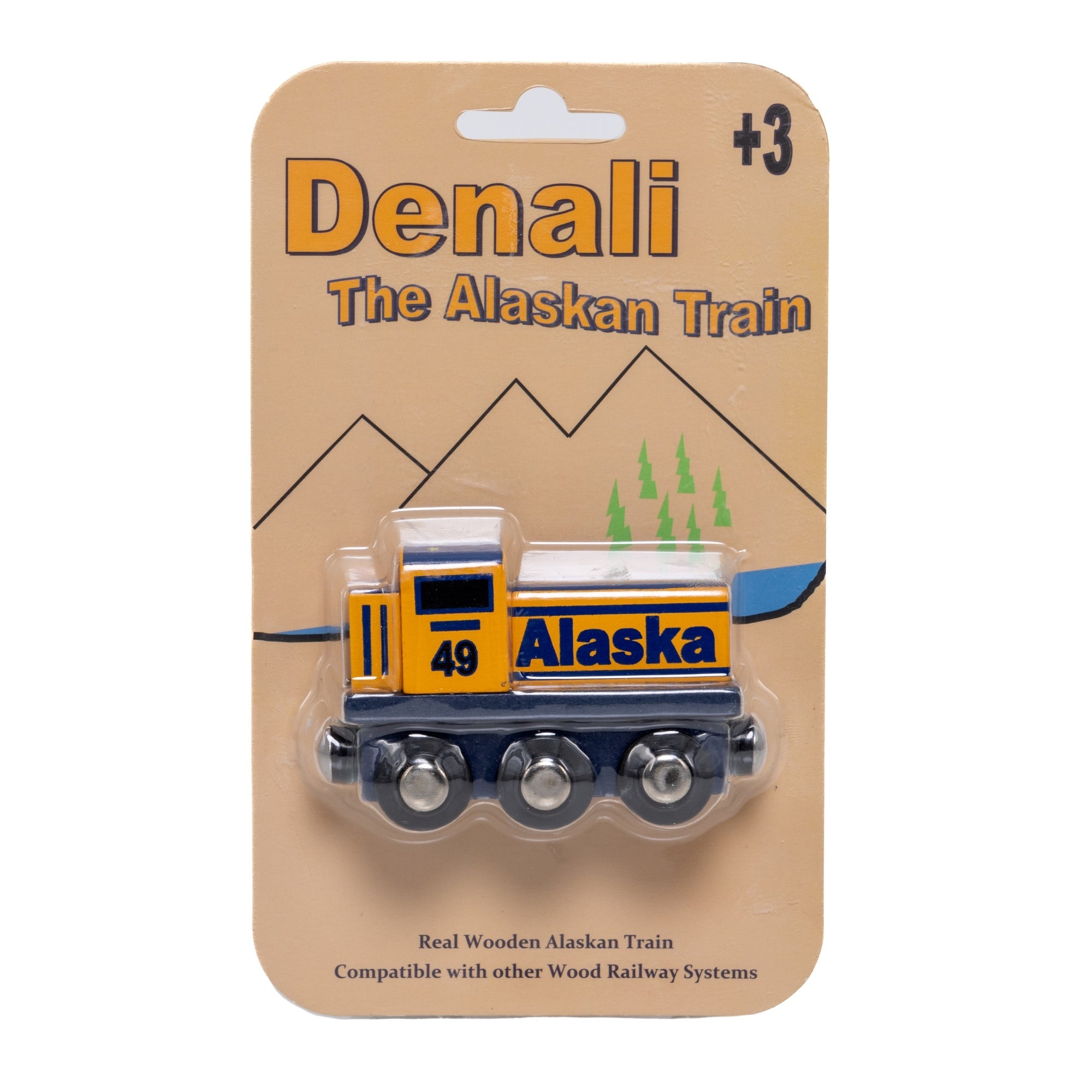 Toy/Denali/The AK Train/Wood | Alaska Railroad Gift Shop