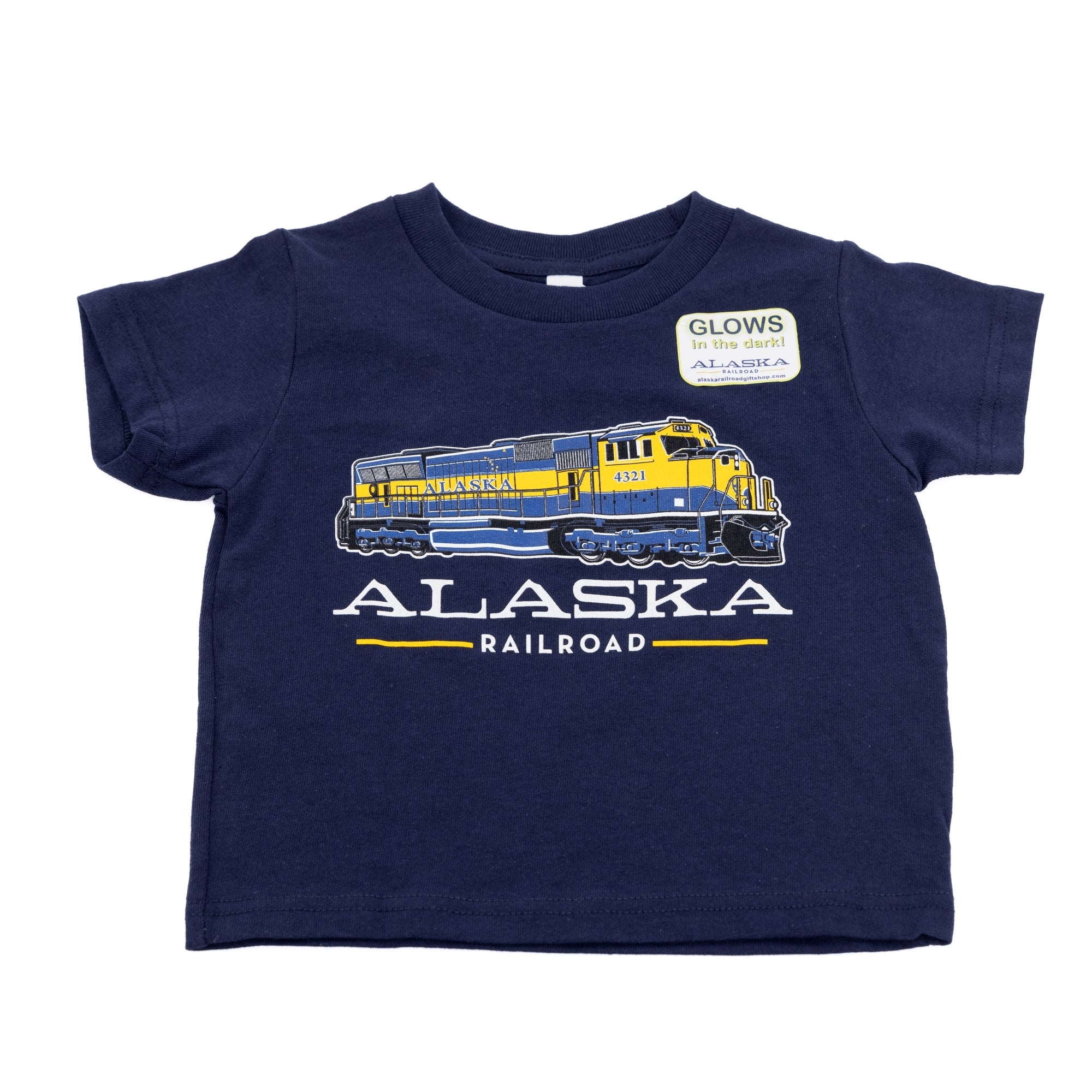 T-Shirt/C/Engine/Navy/3T | Alaska Railroad Gift Shop