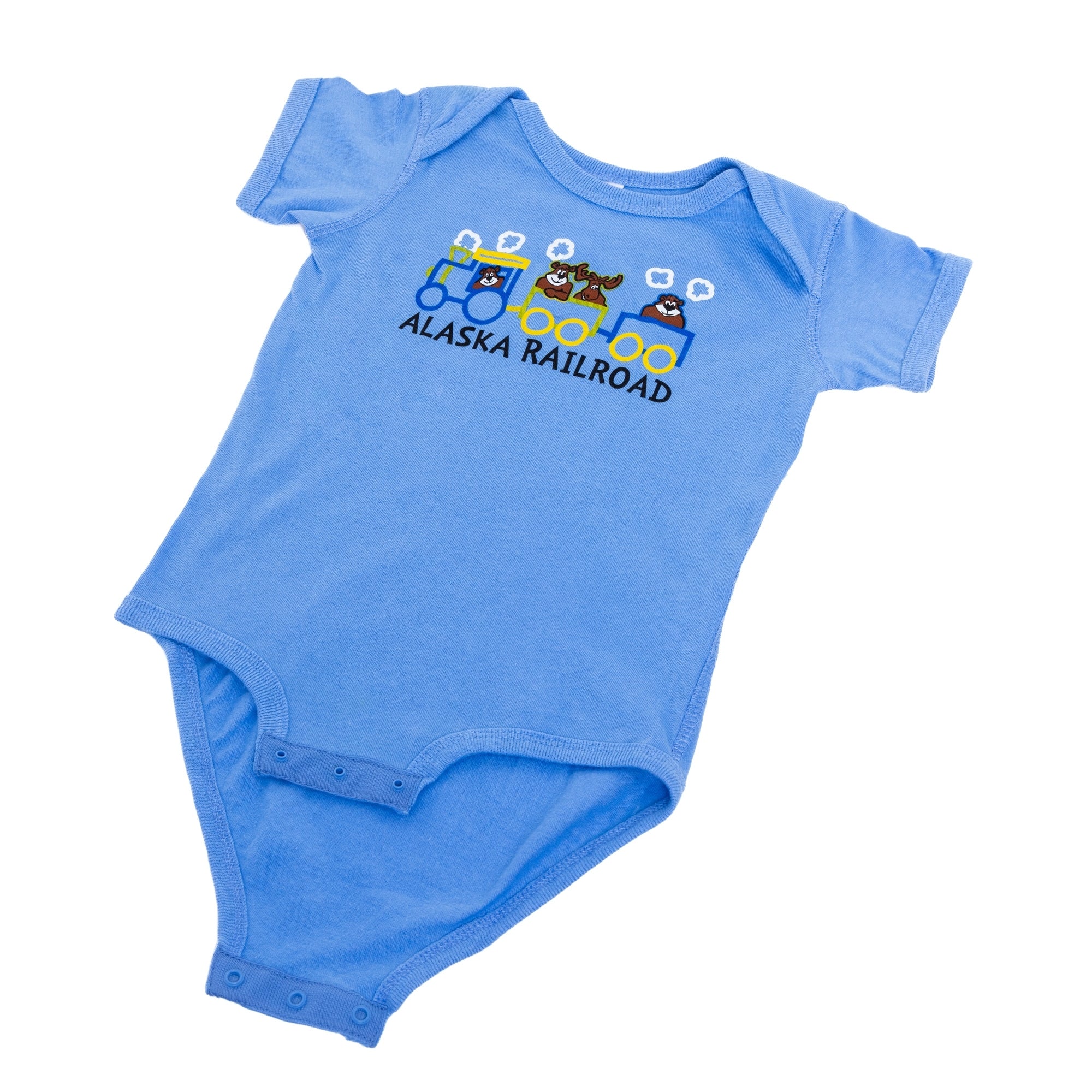Infant/Onesie/Blue/12mo | Alaska Railroad Gift Shop